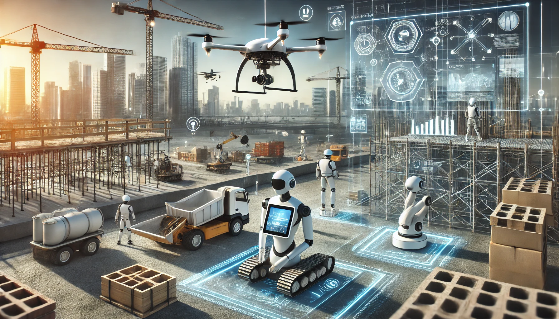 Tecnología en la construcción: Drones y robótica al servicio de la ...